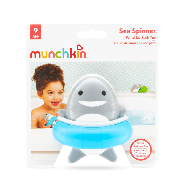 Sea Spinner Wind-Up Shark Bath Toy - Munchkin Shop